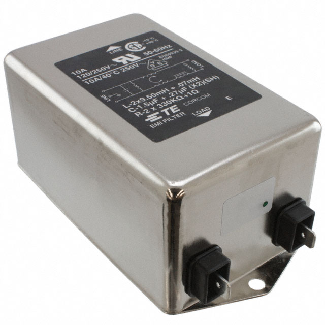 10eht1 Te Connectivity Corcom Filters Filters Digikey